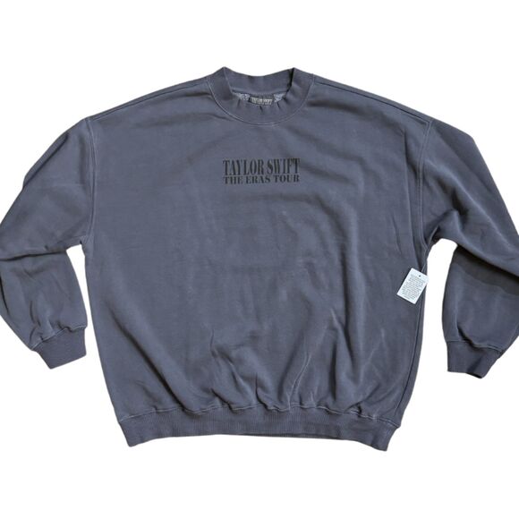 Taylor Swift | Tops | Nwt 224 The Eras Tour Blue Crewneck Taylor Swift ...